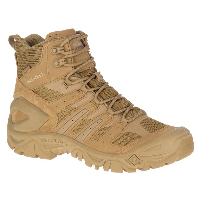Men's Merrell 6" Strongfield Tactical Waterproof Boots | Tactical Gear ...
