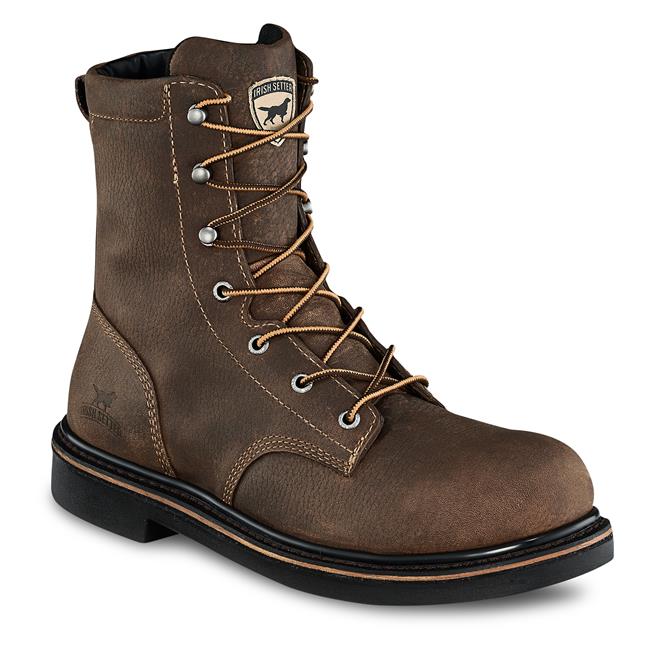 Men's Irish Setter 8" Farmington KT Soft Toe Boots | Work Boots ...