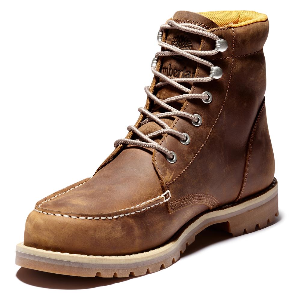 Men's Timberland Redwood Falls Moc Toe Waterproof Boots | Work Boots ...