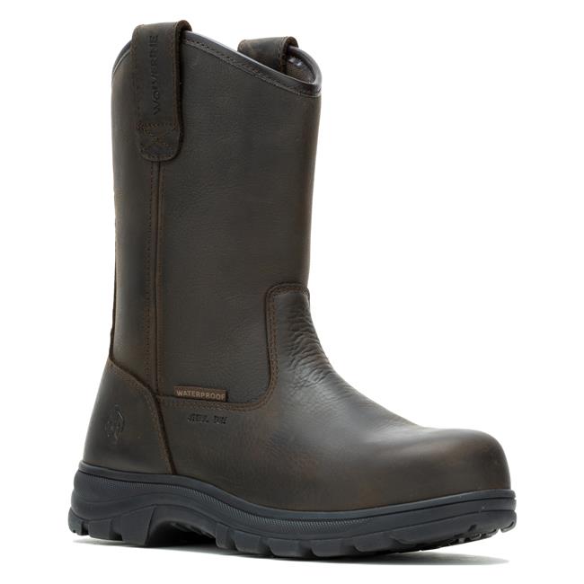 Men's Wolverine Carlsbad Steel Toe Wellington Boots | Work Boots ...