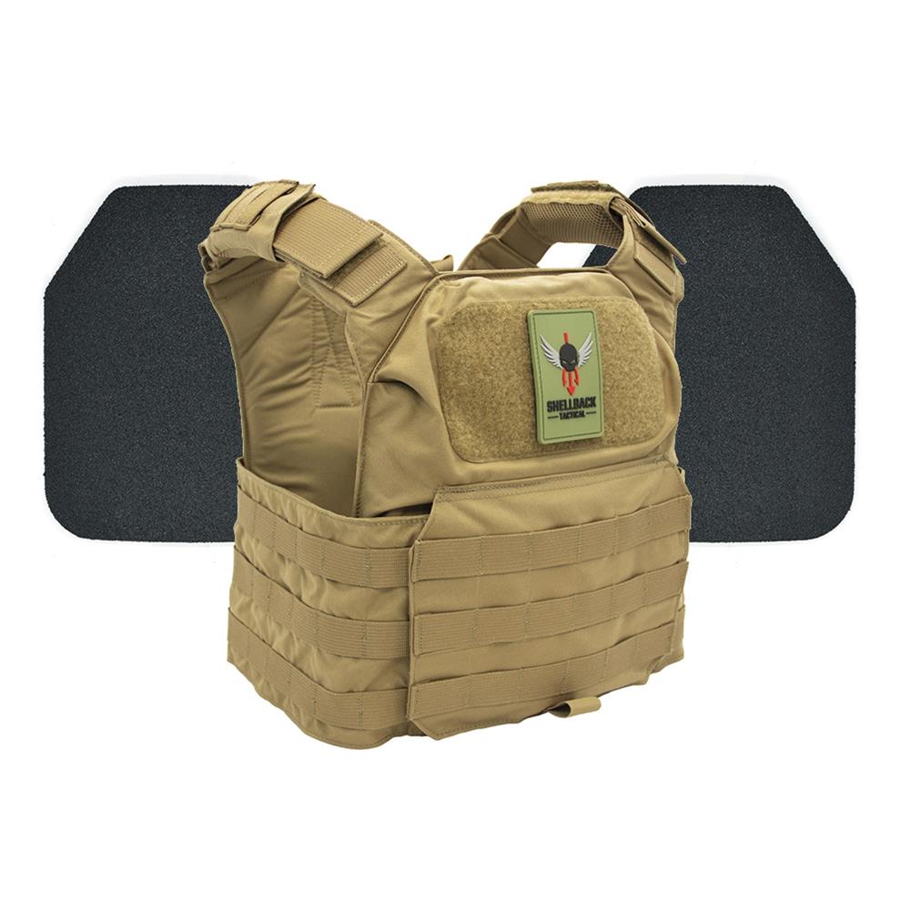 Shellback Tactical Patriot Body Armor Kit / Level III+ P5mmSAO Armor ...