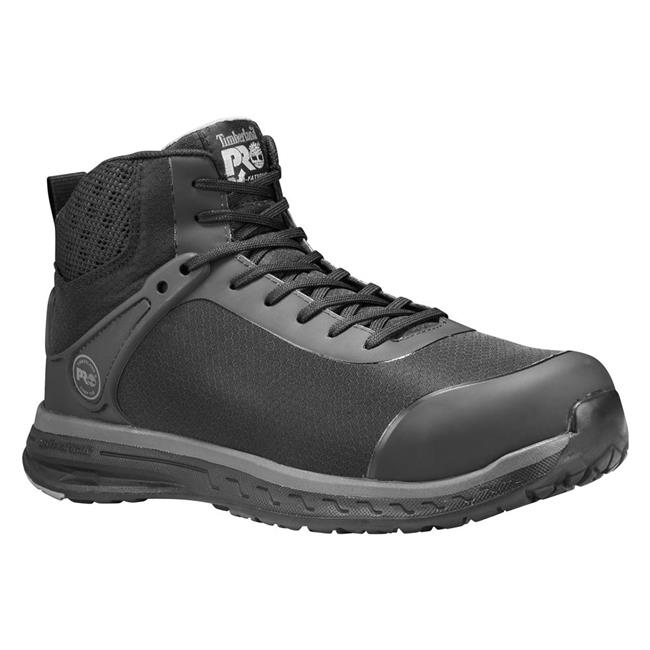 Men's Timberland PRO Drivetrain Mid Composite Toe Boots | Work Boots ...