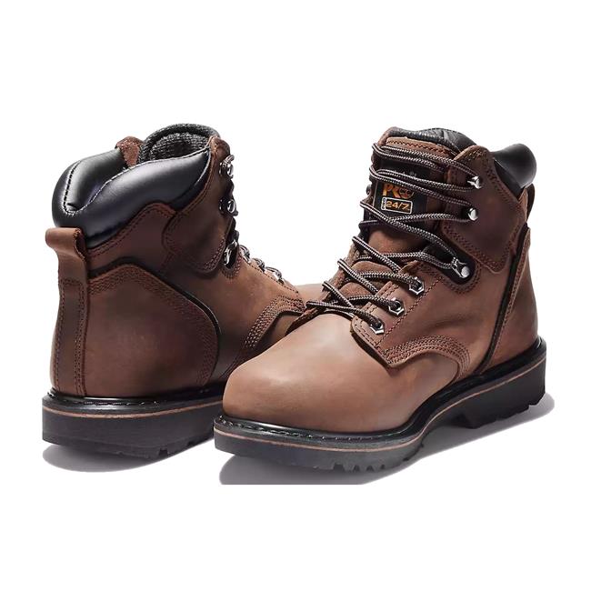 Men's Timberland PRO 6" Pit Boss Steel Toe Boots | Work Boots ...