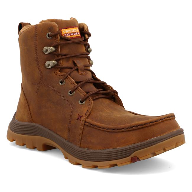 Men's Twisted X 6" Work Oblique Toe Boots | Work Boots Superstore ...