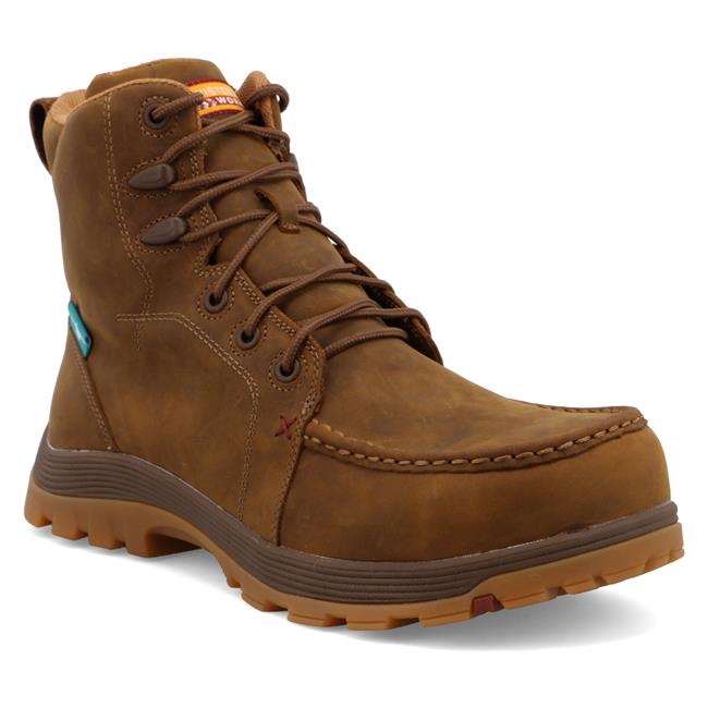 Men's Twisted X 6" Work Oblique Composite Toe Boots | Work Boots ...