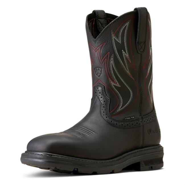 Men's Ariat Sierra Shock Shield Steel Toe Boots | Work Boots Superstore ...