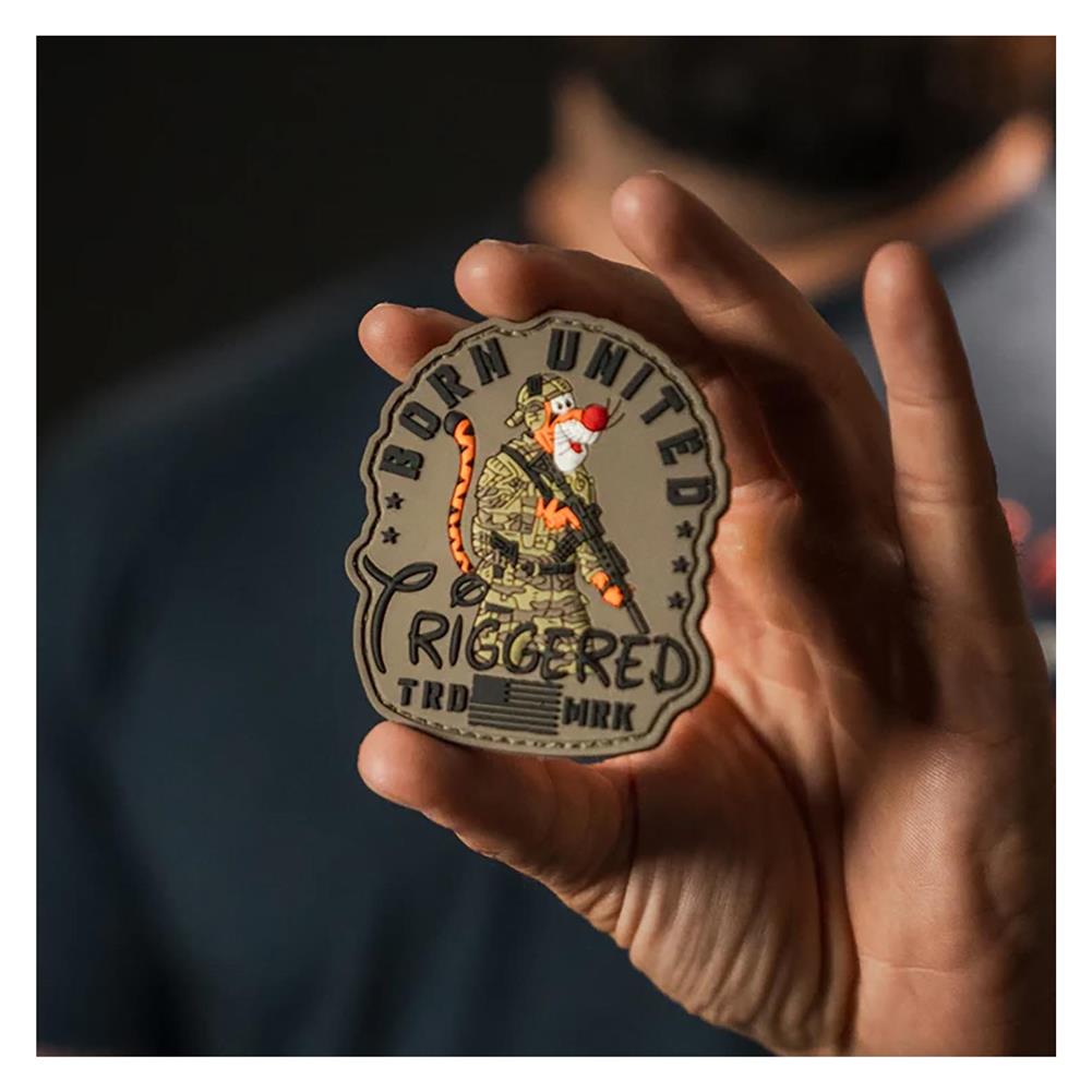 Born United Triggered Patch | Tactical Gear Superstore | TacticalGear.com