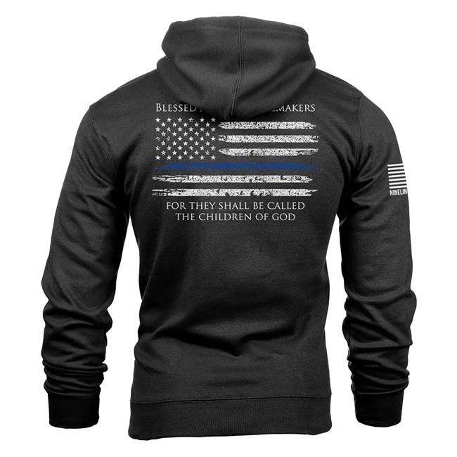 Men's Nine Line Thin Blue Line Hoodie | Tactical Gear Superstore ...