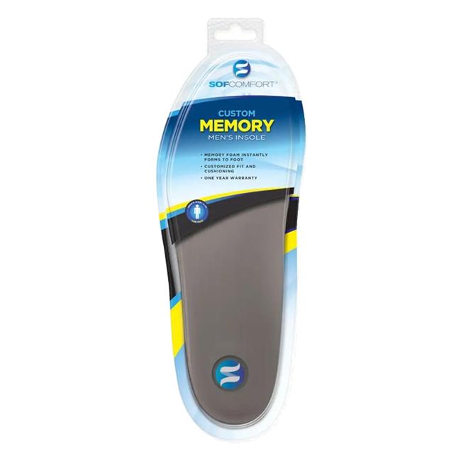 Men's Sof Sole Comfort Memory Foam Insoles | WorkBoots.com