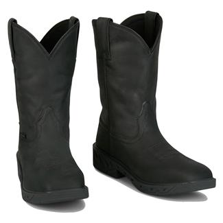 Men's Justin 11" Drifter Square Steel Toe Waterproof Boots | WorkBoots.com