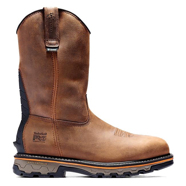 Men's Timberland PRO True Grit Pull On Composite Toe Waterproof Work ...