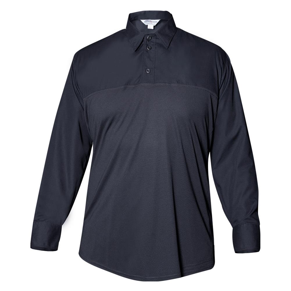Men's Flying Cross Long Sleeve Polyester Hybrid Performance Shirt ...