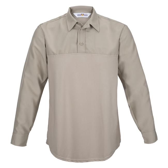 Men's Flying Cross Long Sleeve Polyester Hybrid Performance Shirt ...